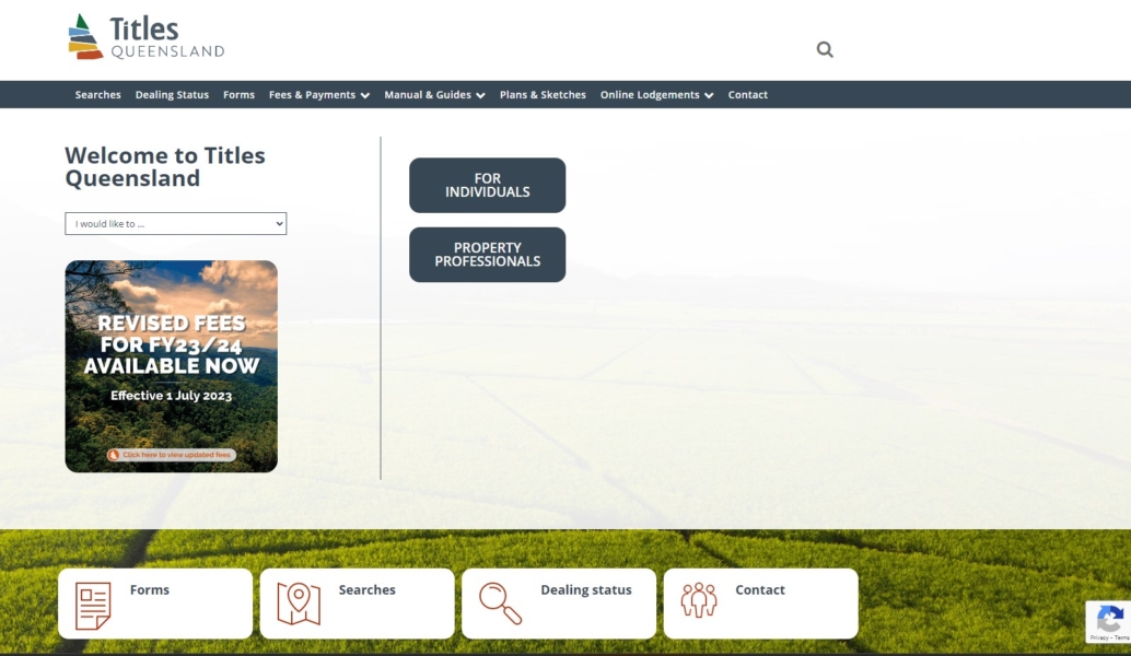 What is A land Title?
